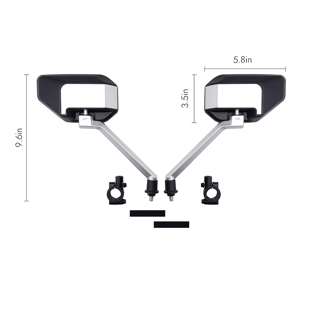 Ebike Mirrors, Rear View Mirror For Ebike | HJMBIKE Rearview Mirrors ...
